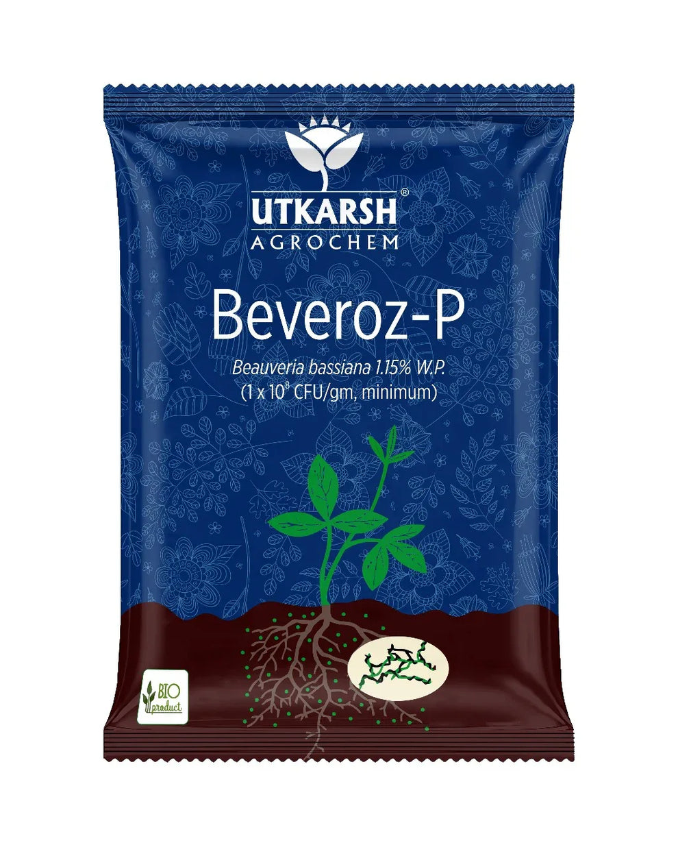 Beauveria Bassiana 1.15% W.P. 1 x 10^8 CFU/gm min. Bio Insecticides fo