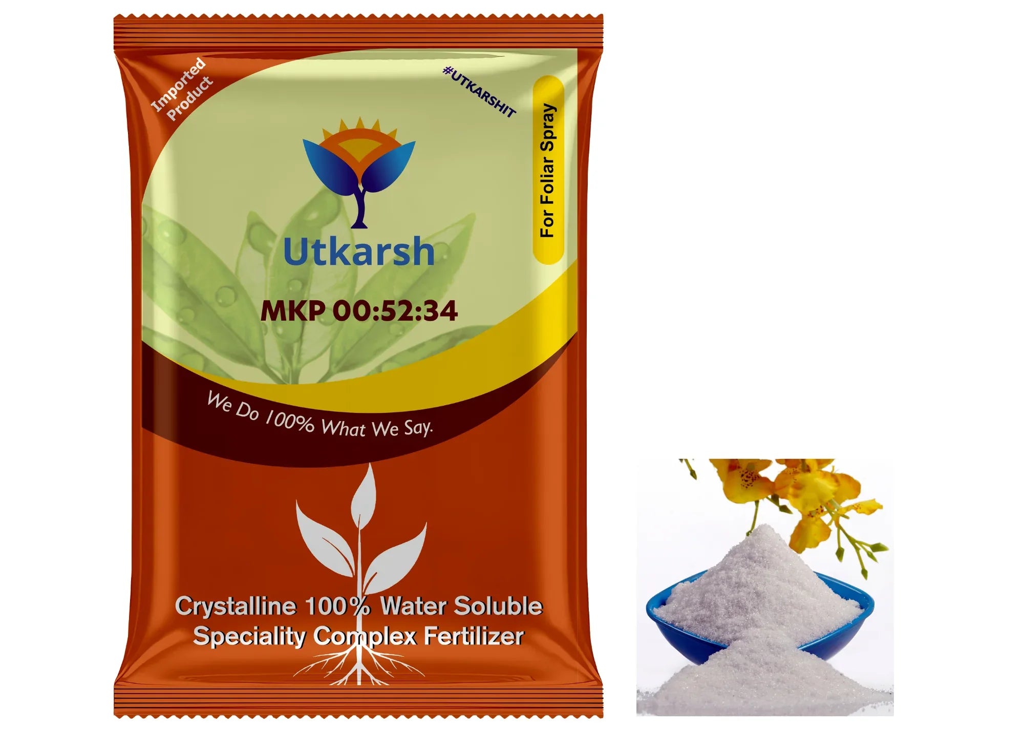 MKP (00:52:34) (Mono Potassium Phosphate- KH2PO4, 100% Water Soluble C