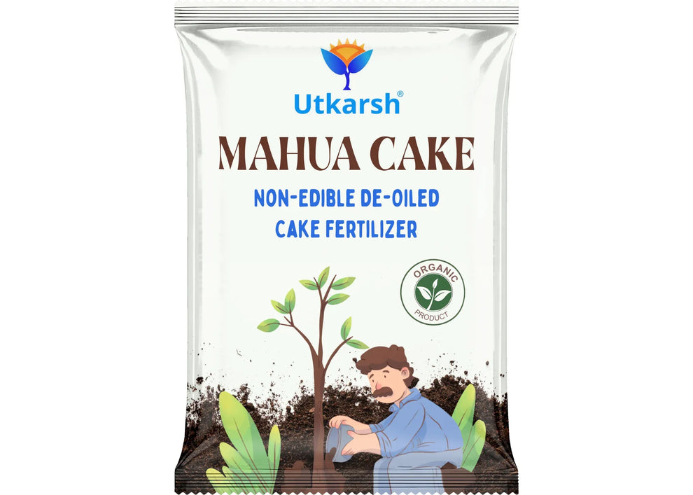 Mahua Oil Cake Fertilizer for Plants | Organic Compost Powder for Home