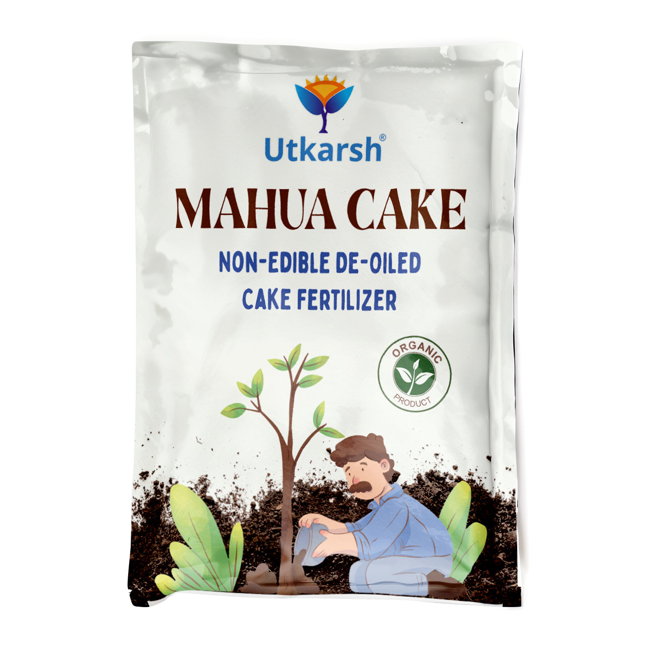 Mahua Cake for Plants, Organic Fertilizer