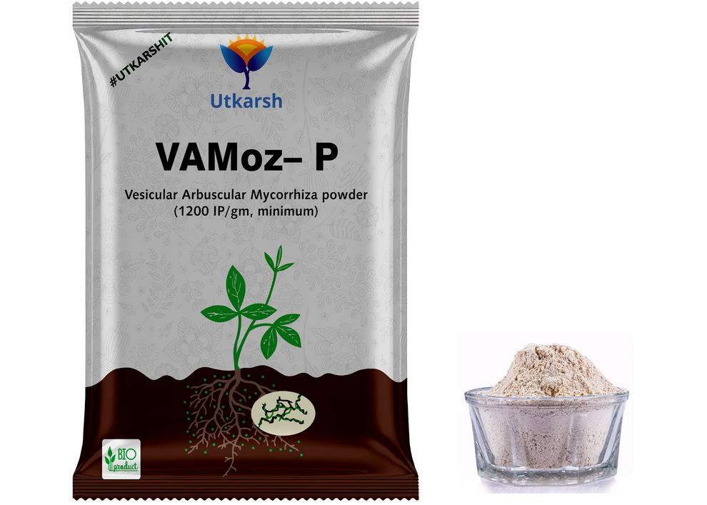 VAMoz-P (Mycorrhiza with 100 IP/gm) Bio Fertilizer for Vigorous Stem G