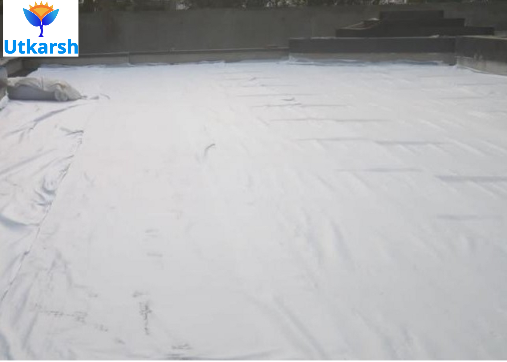 120 GSM Geo Textile White Cloth / Geotextile Non-Woven Fabric Cloth fo