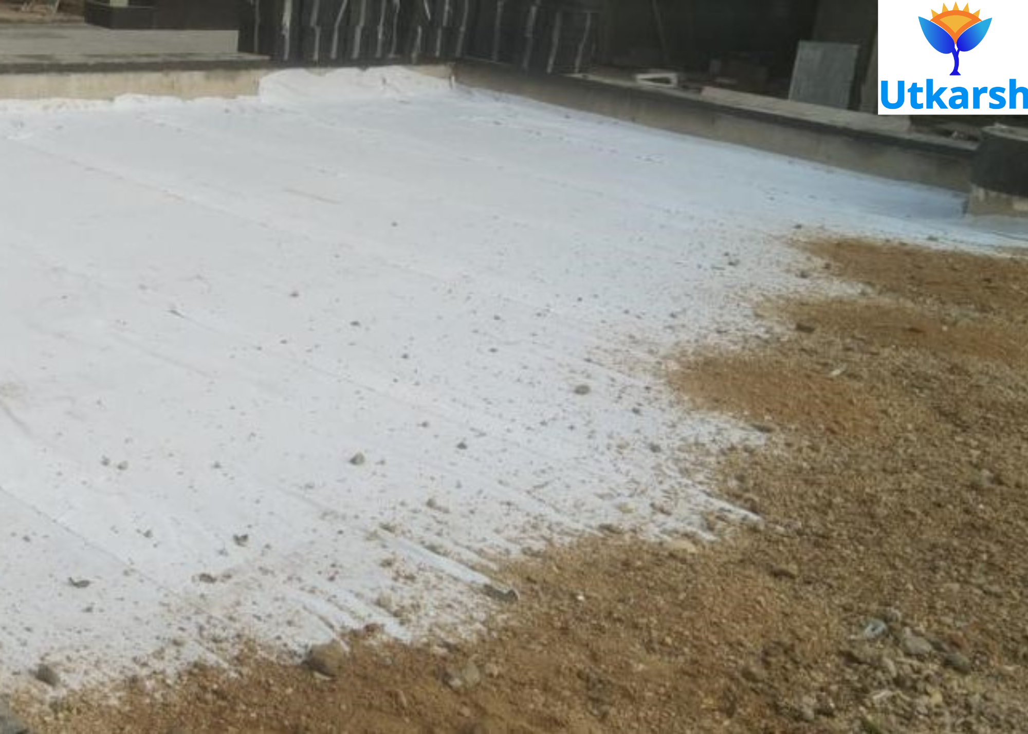 120 GSM Geo Textile White Cloth / Geotextile Non-Woven Fabric Cloth fo